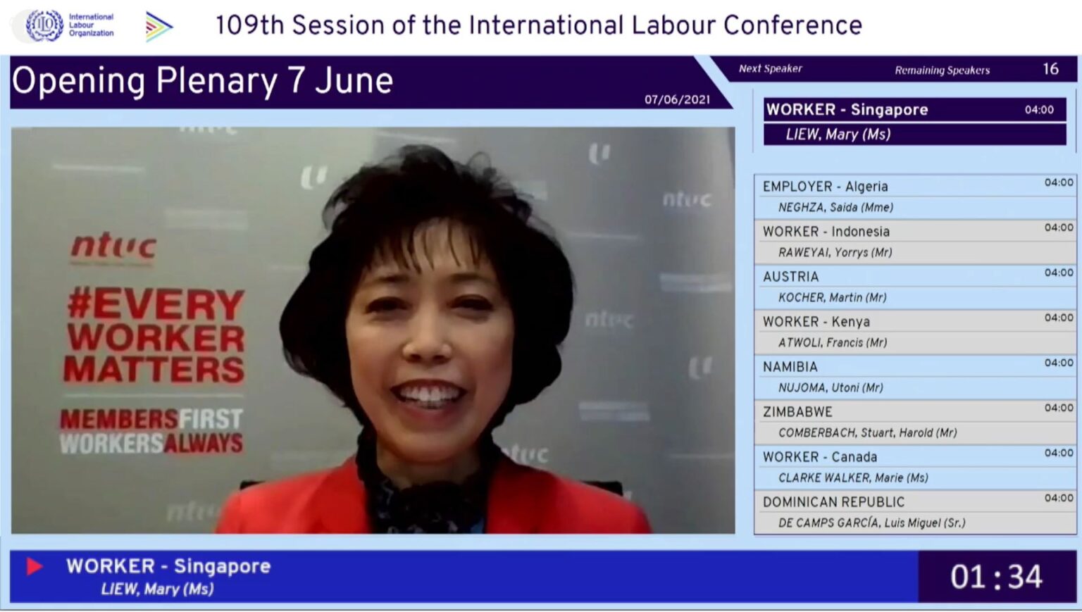 109th Session of the International Labour Conference - SeaVoices ...