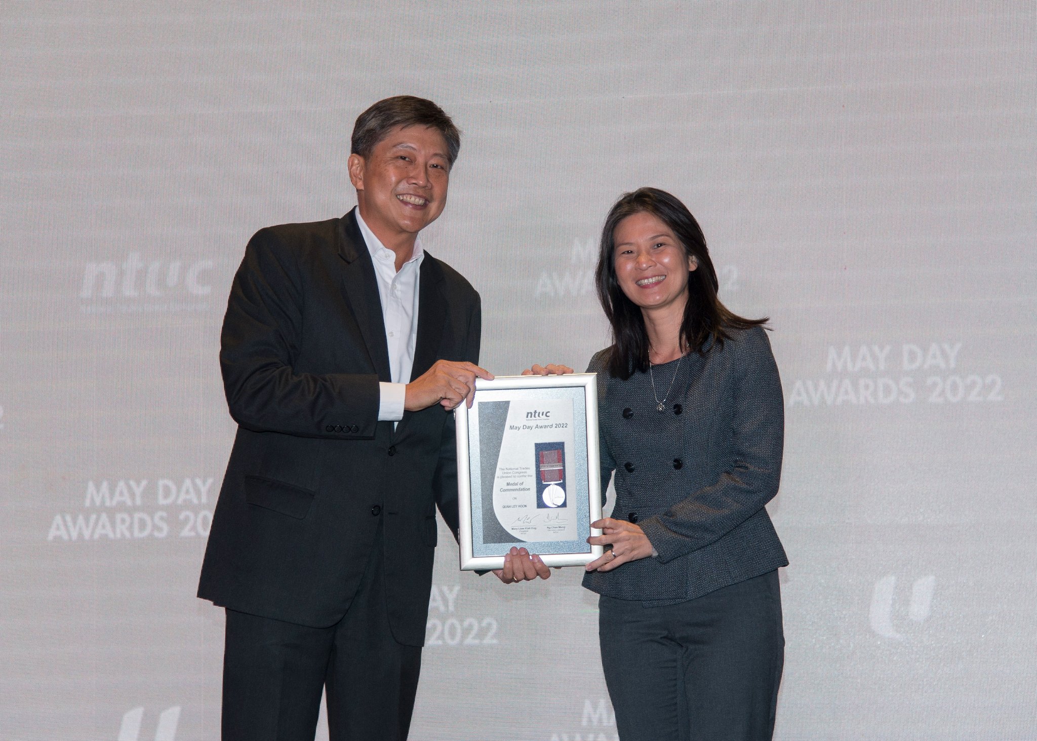 MPA CE Sister Quah Ley Hoon Awarded Medal of Commendation - SeaVoices ...